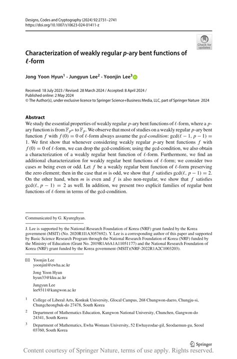 Characterization Of Weakly Regular P Ary Bent Functions Of ℓ