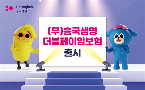 주계약으로 다양한 암 보장흥국생명 ‘더블페이암보험 출시