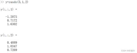 MATLABrandn简介 randn函数matlab用法 CSDN博客