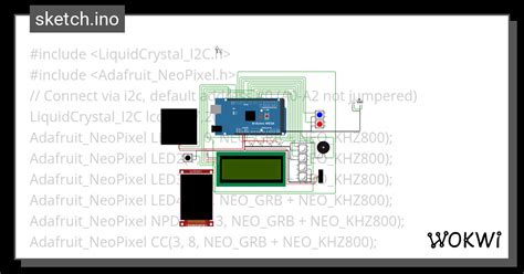Lcd2004 Wokwi Esp32 Stm32 Arduino Simulator