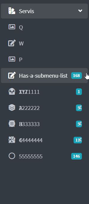 Html Superposition Of Sidebar Menu Stack Overflow