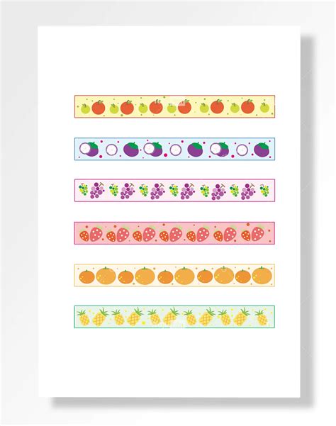 卡通分割线海报素材模板下载 图巨人