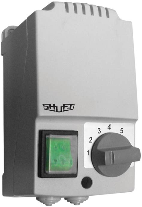 Регулятор скорости пятиступенчатый Shuft SRE-E-10,0-T с термозащитой ...
