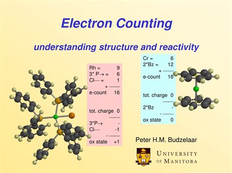 Ppt Electron Counting Understanding Structure And Reactivity