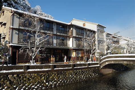 山本屋雪景色 城崎温泉無料写真集