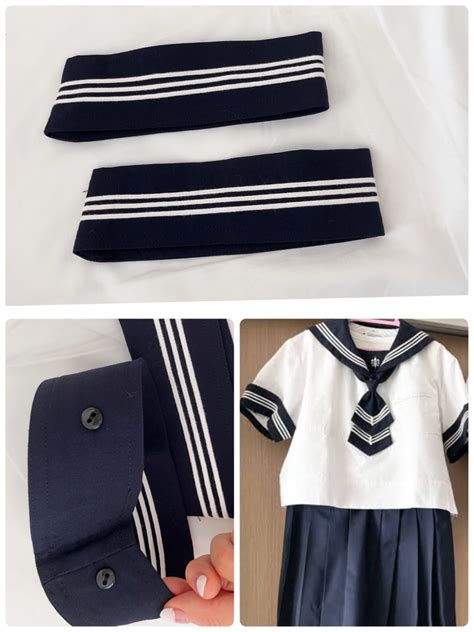 制服市場 東京都 送料無料！ 新品未使用 東京都 白百合学園 夏服 カフス