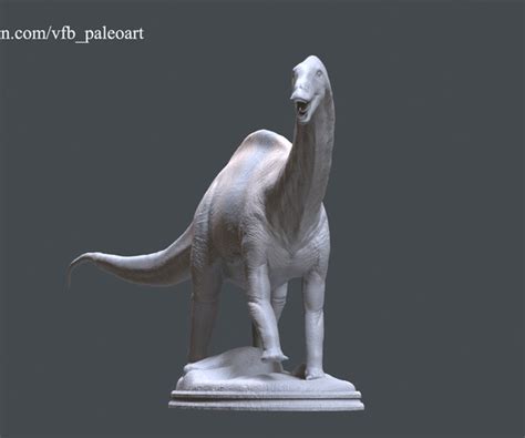 Artstation Dicraeosaurus Hansemanni Statue For 3d Printing Resources