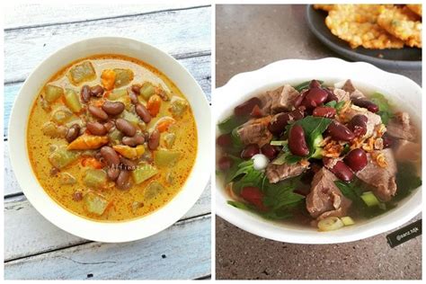 11 Resep Olahan Kacang Merah Jadi Sayur Berkuah Enak Praktis Dan