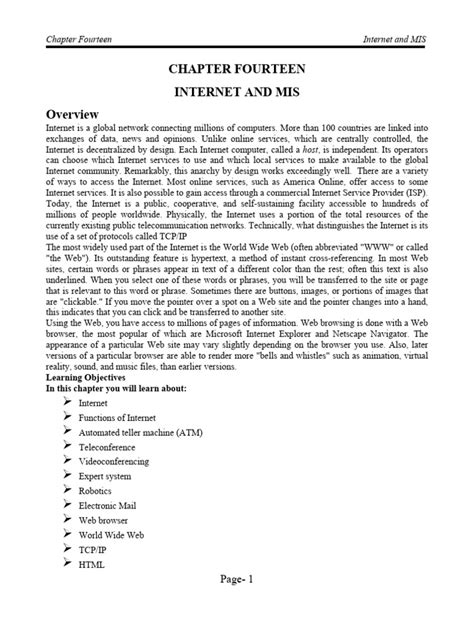 Internet Pdf World Wide Web Internet And Web