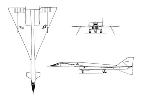 North American Xb 70 Valkyrie All Aero