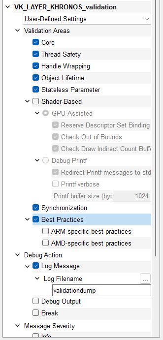 Best Practices Layer Is Above Validation Layers Issue 3438