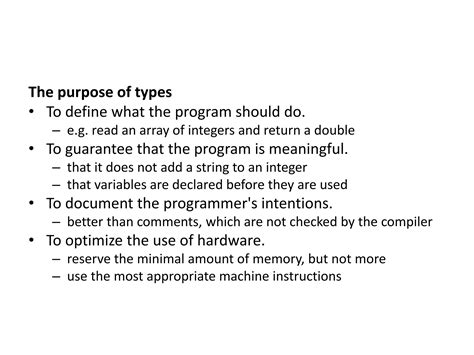 Type Checking In Compiler Design Ppt