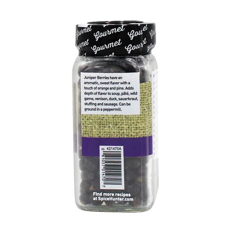 The Spice Hunter Juniper Berries Whole 1 3 Oz Authentic Spice For Culinary Delights Buy Now
