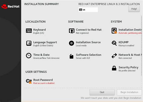 RHEL 8 3 Installation Guide Step Buy Step Screenshot SimiTech