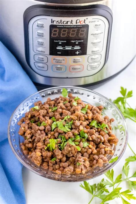 How To Cook Lentils In Instant Pot Simple And Easy To Do