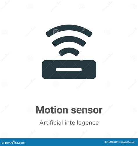 Motion Sensor Icon In Comic Style Waves Vector Cartoon Illustration Pictogram Security