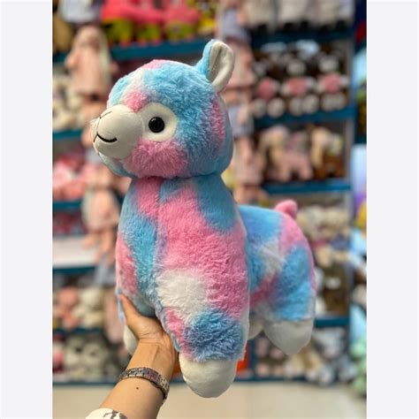 خرید و قیمت عروسک لاما آبرنگی 45 سانتی پس کرایه از غرفه عروسک فروشی رینبو