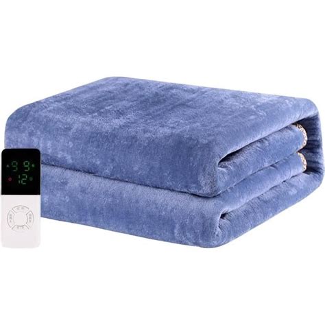 Couverture Chauffante En Flanelle Plaid Chauffant 1 12 Chronométrage 9