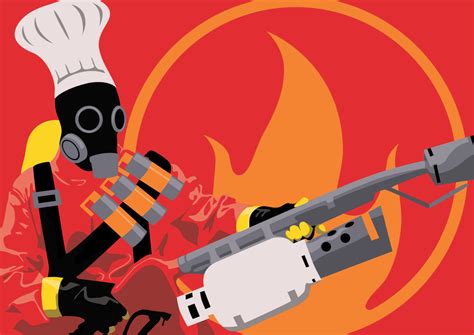 The Chef Is In A Little Vector Art I Made Tf2
