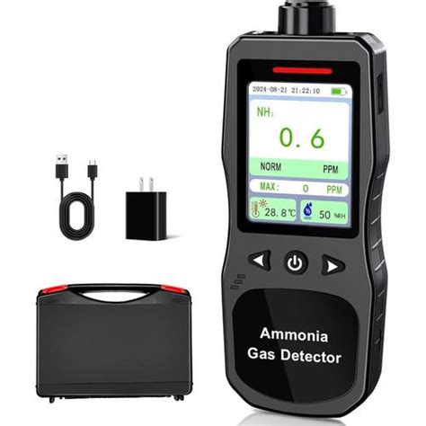 Jual Portable Ammonia Gas Detector0 200 Ppm Rechargeable Ammonia Gas