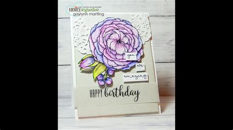 Unity Quick Tip Inktense Watercolor Pencil Floral Unity Blog