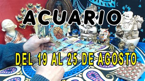 Acuario ♒️ Horóscopo Semanal Del 19 Al 25 De Agosto De Profesor