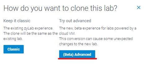 Switching Classic Zylabs To Advanced Zylabs Zybooks Help Center