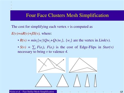 Ppt Fast Stellar Mesh Simplification Powerpoint Presentation Free
