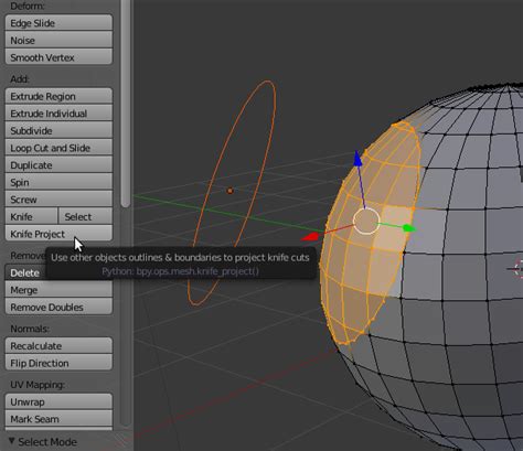 How Can I Create A Hole In An Existing Mesh Modeling Blender Artists Community