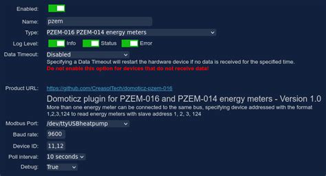 GitHub CreasolTech Domoticz Pzem 016 Plugin For Domoticz Managing
