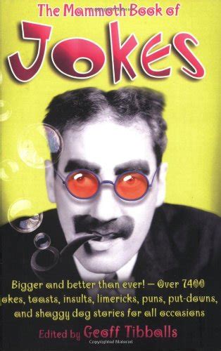The Mammoth Book Of Jokes Tibbals Geoff 9780786718399 Books