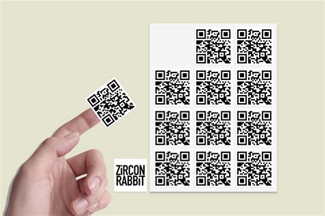 Plain Qr Stickers Wifi Qr Stickers Menu Qr Code Stickers Social