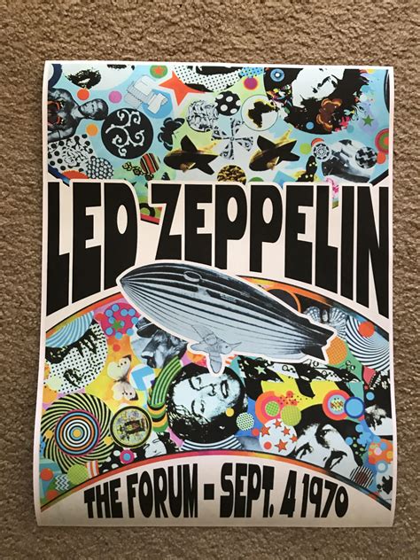 Led Zeppelin Concert Posters