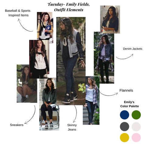 Emily Fields Pretty Little Liars Outfits