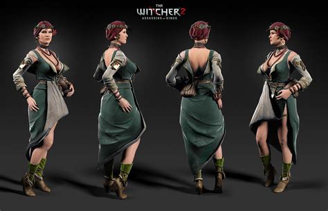 Witcher 2 Assasins Of Kings Models Witcher 2 The Witcher Character Art