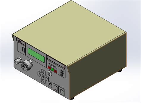 用于工业质量控制的泄漏测试仪器solidworks 2021模型图纸下载 懒石网