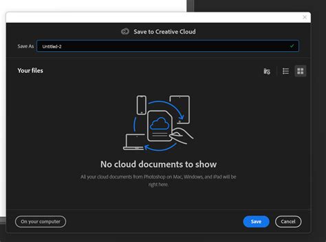 open from creative cloud adobe community 12986380