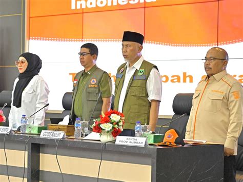 Pemprov Sumbar Tetapkan 14 Hari Masa Tanggap Darurat