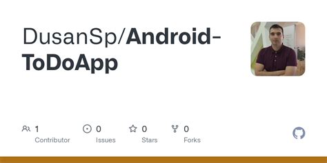 Github Dusanspandroid Todoapp