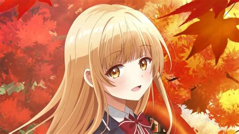 The Angel Next Door Spoils Me Rotten Anime Gets Autumn Leaf Viewing Visual And Trailer Birthday