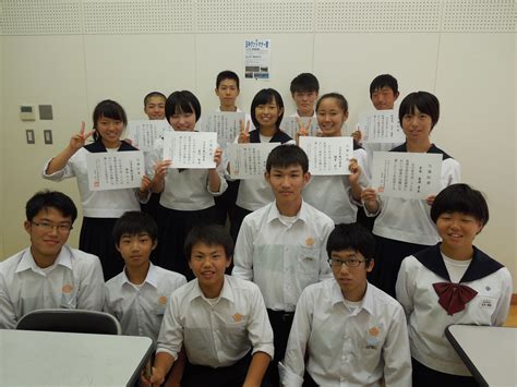 次期生徒会決定 玉造中学校