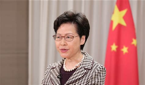 【国安法】林郑月娥：法例今日稍后生效 港府尽快刊宪公布 星岛日报