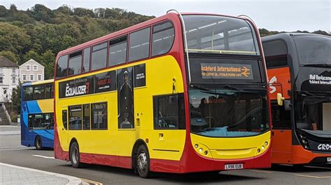 Ex London Yms Travel Lx56 Eub Enviro400 Youtube