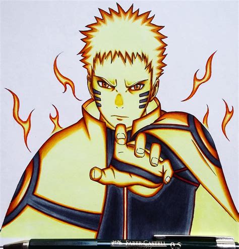Comment Dessiner Naruto Mode Chakra De Kyubi Shop IMAGESEE