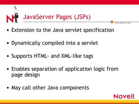 integrating web applications with novell edirectory™ ppt download