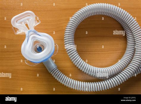 Cpap Mask Attaching To The Air Hose Use With Cpap Machine To Help