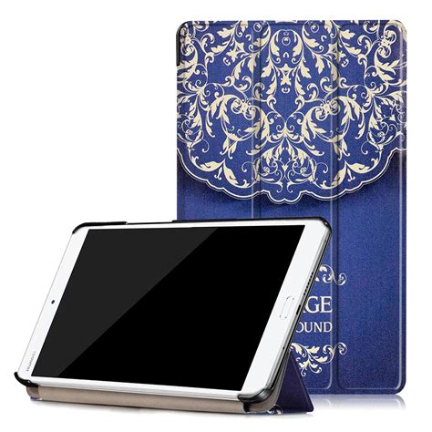Ultra Thin PU Leather Case Cover For Huawei MediaPad M3 BTV W09 BTV