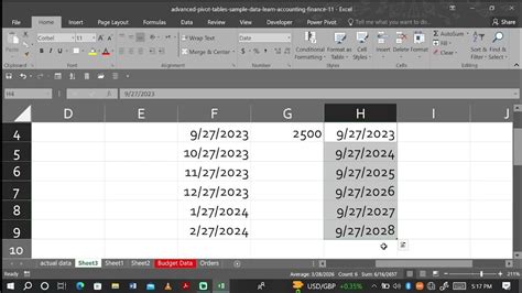 Ms Excel Lesson 9 درس نهم مایکروسافت اکسل Youtube
