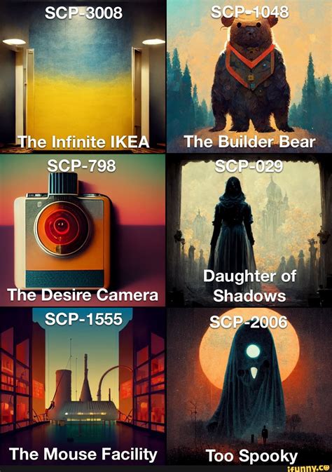 Scp 3008 The Infinite Ikea The Builder Bear Scp 798 Scp 029 Daughter Of