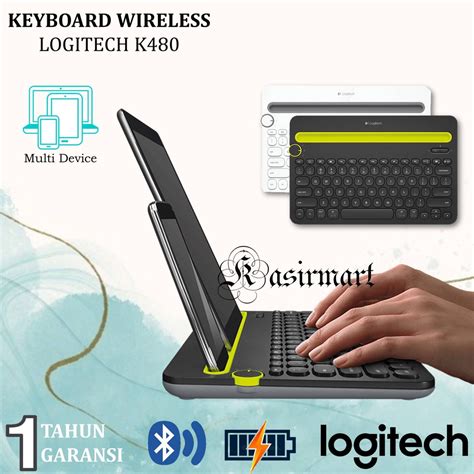Jual Logitech K480 Keyboard Wireless Bluetooth Multi Device Shopee Indonesia